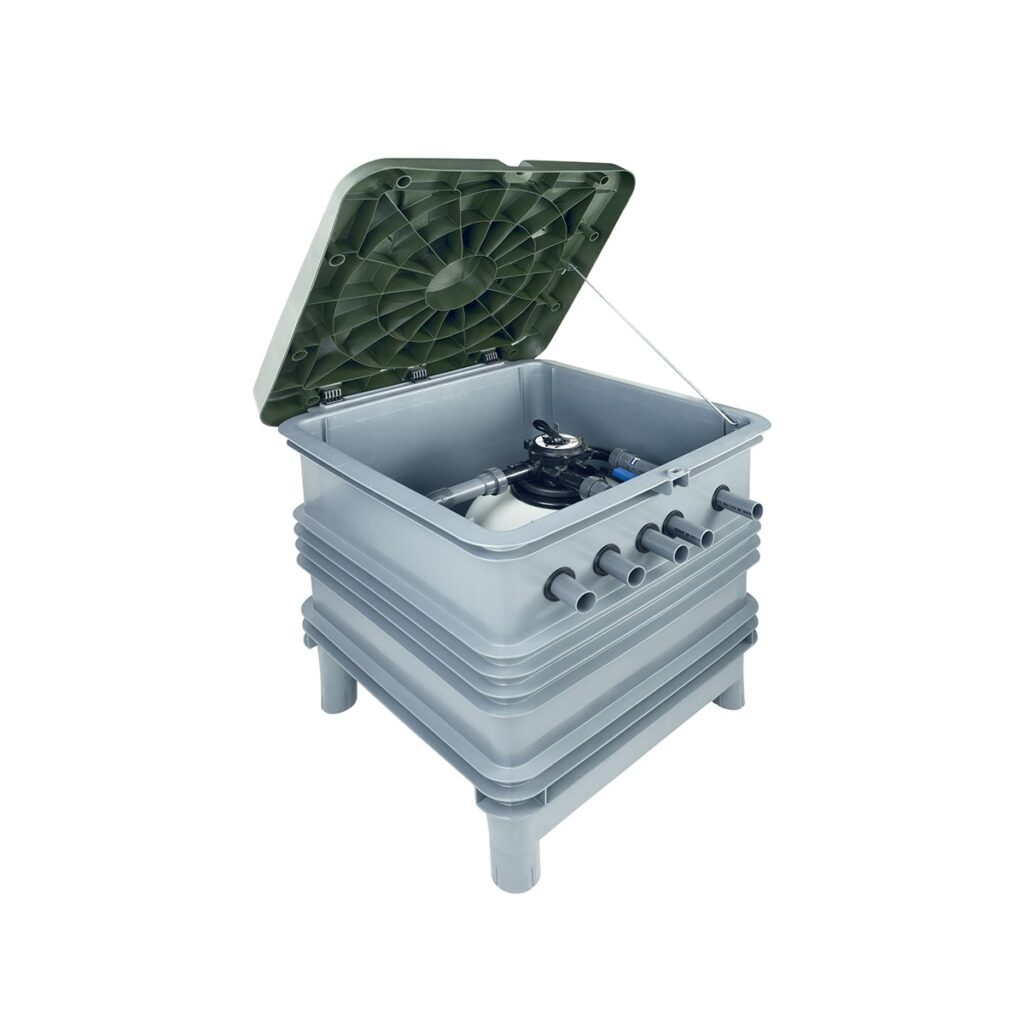 ASTRALPOOL versenkbare Filterbox RAMSES, mit Filter ASTER + Pumpe SENA ...