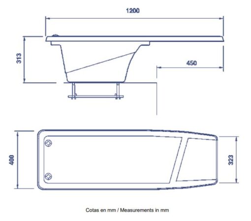 ASTRALPOOL Sprungbrett DYNAMIC 1200 - Augusta Pool - Führender ...