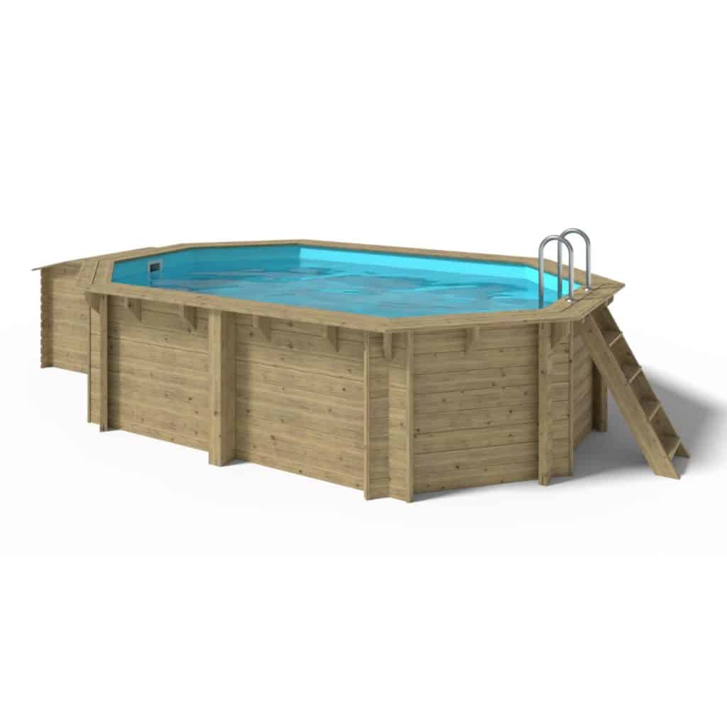 Holzpool Pool'n Box 6.20 X 2.50, GR, HT:133 - Augusta Pool - Pools und ...
